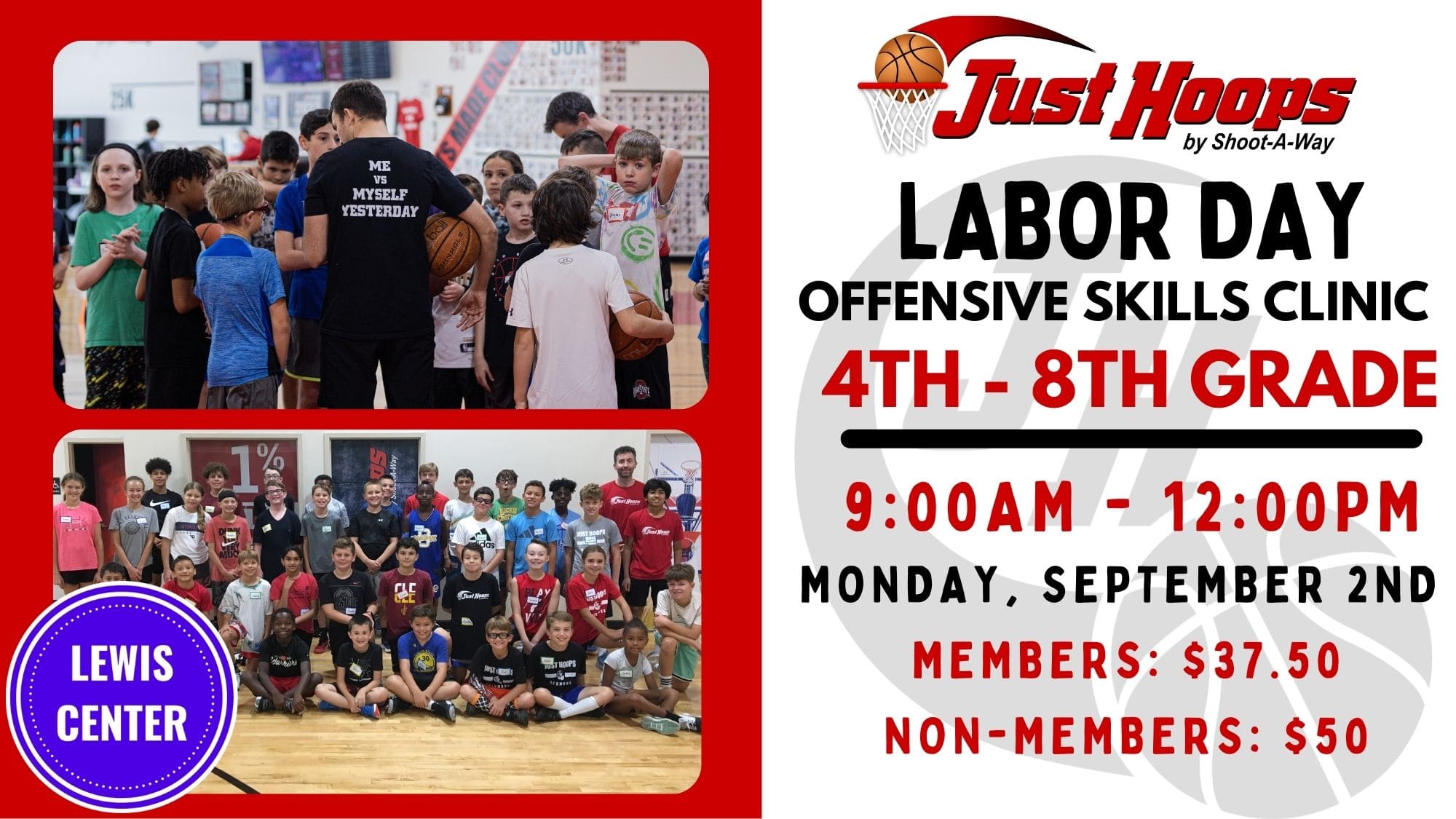Lewis Center Classes & Clinics - Just Hoops Columbus