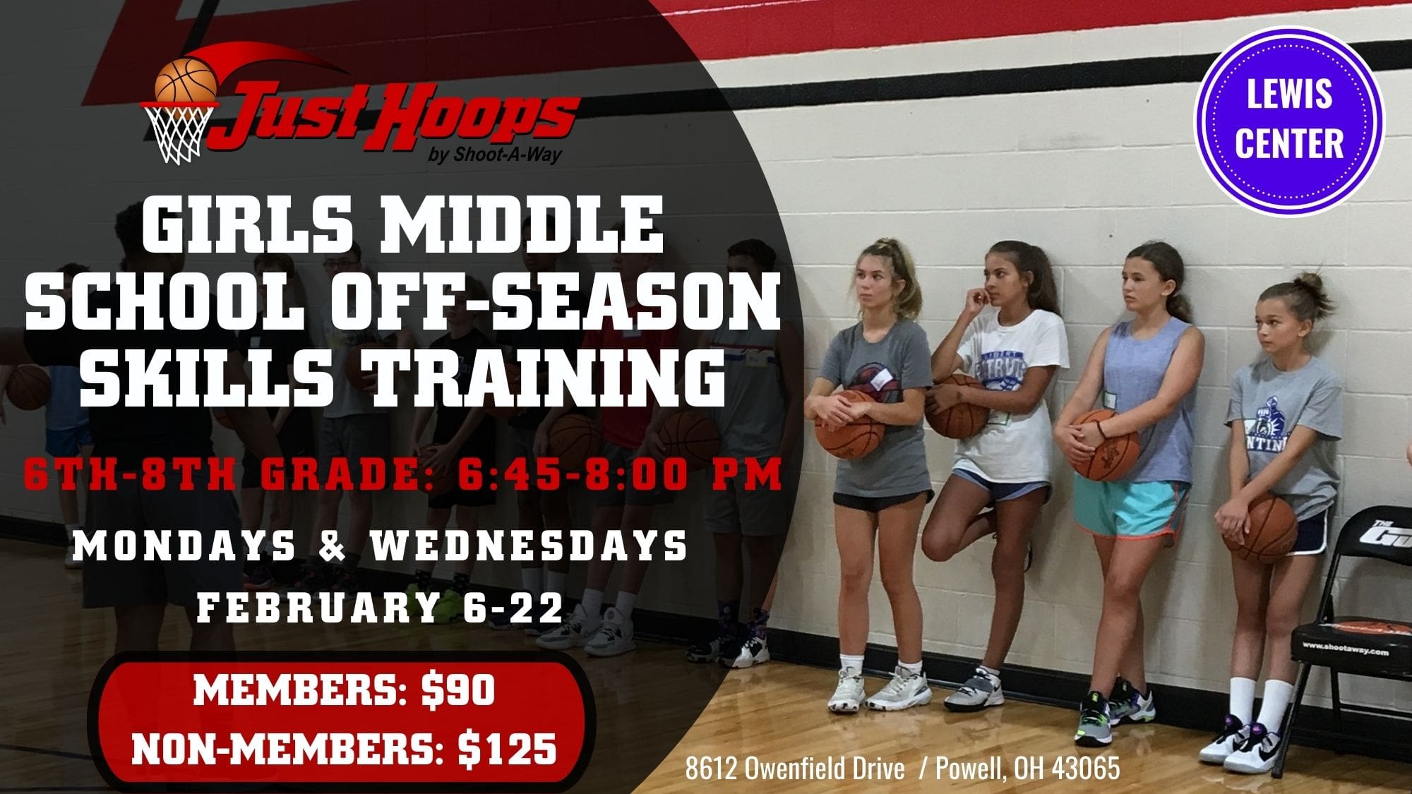 Lewis Center Classes & Clinics - Just Hoops Columbus