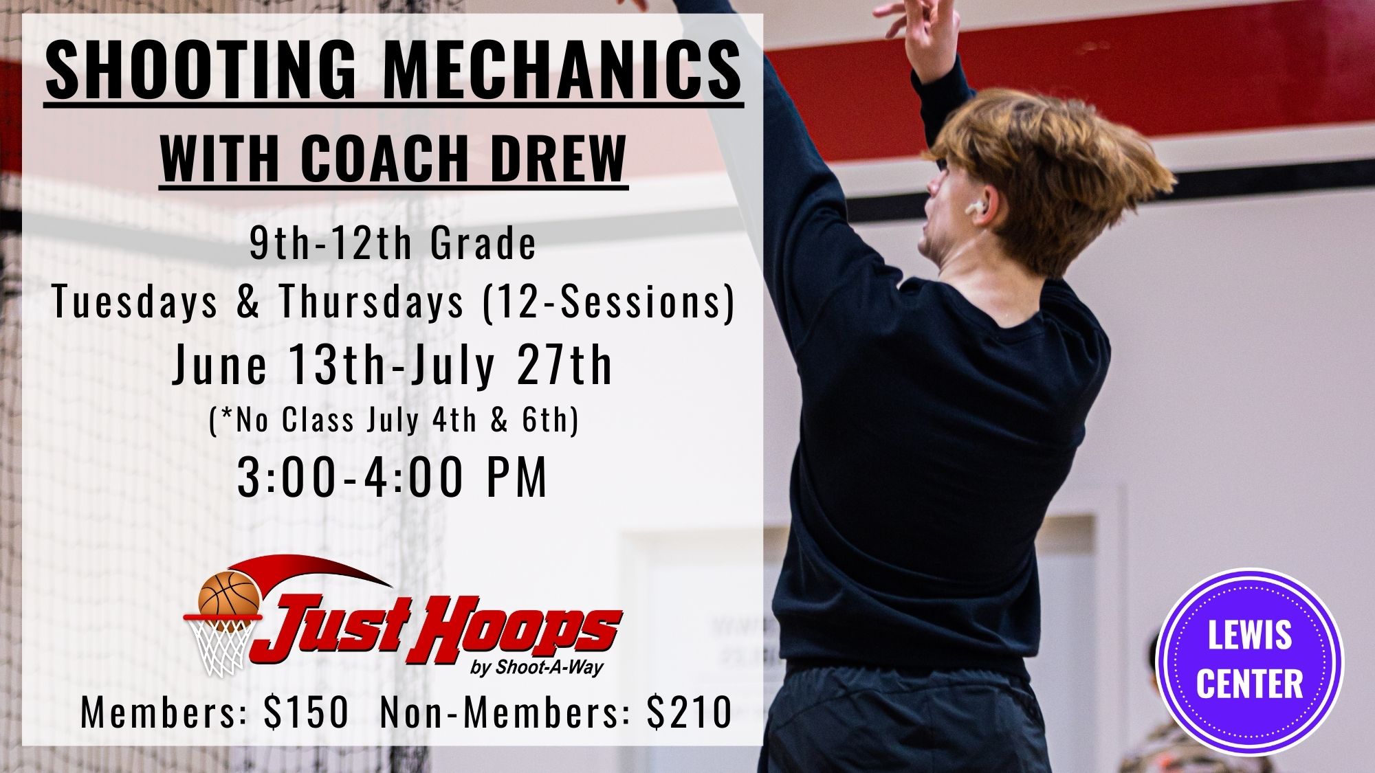 Lewis Center Classes & Clinics - Just Hoops Columbus