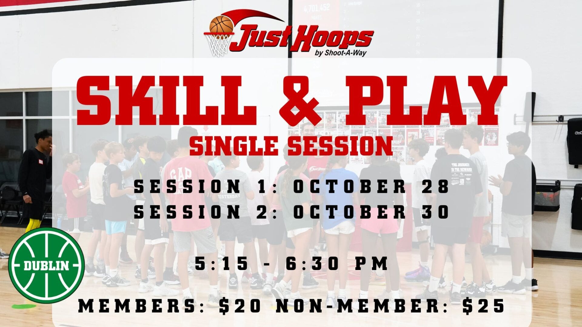 Dublin Classes & Clinics - Just Hoops Columbus